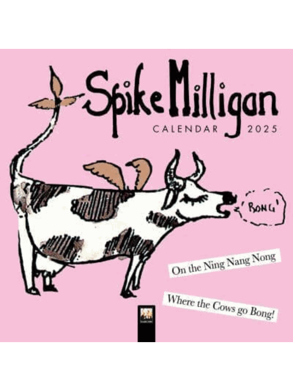 Spike Milligan Mini Wall Calendar 2025 (Art Calendar)
