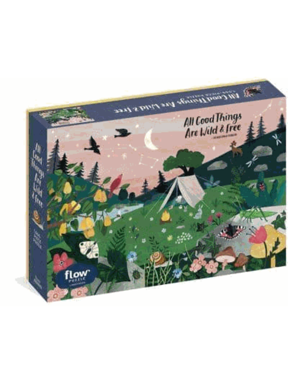 Puzzle All Good Things Are Wild and Free, 1000 delova