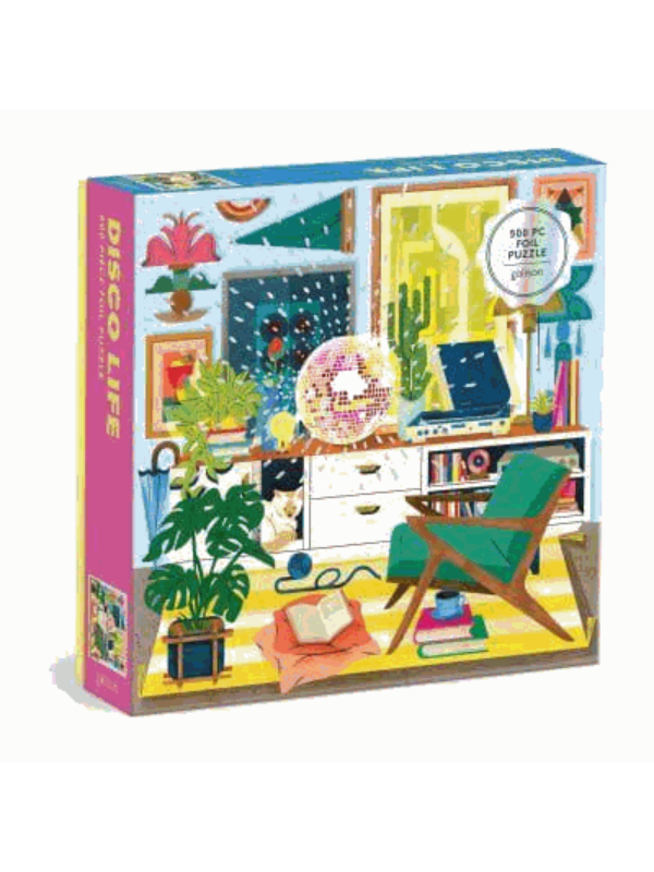 Disco Life 500 Piece Foil Puzzle