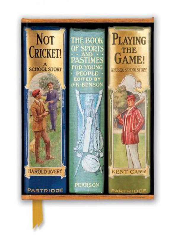 Notes Bodleian Libraries: Book Spines Boys Sports (Flame Tree Notebooks)