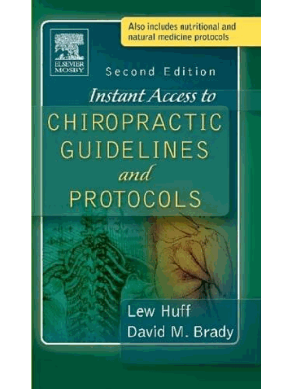 Instant Access to Chiropractic Guidelines and Protocols