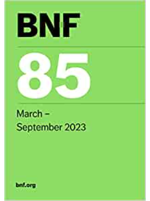 British National Formulary (BNF 85)