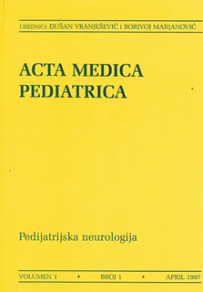 Acta (neurologija) medica pediatrica: Pedijatrijska neurologija Vol 1 Br 1