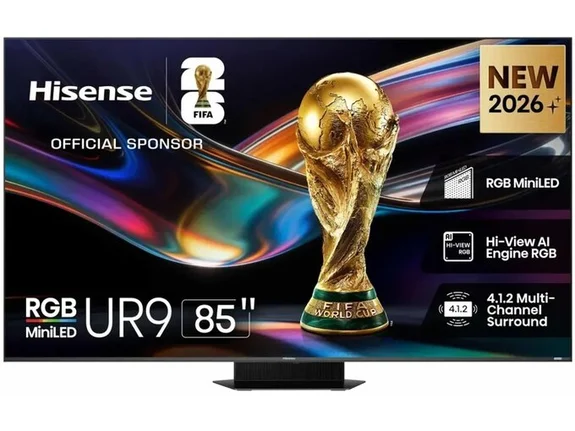 Hisense Televizor 85UR9S 85" RGB MiniLED 4K Ultra HD