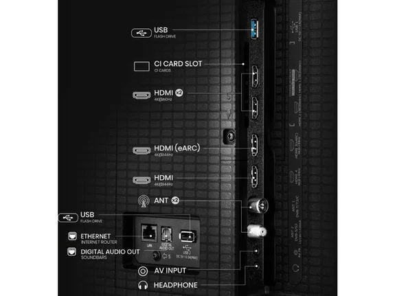 Hisense TV 75E8Q 75" 4K