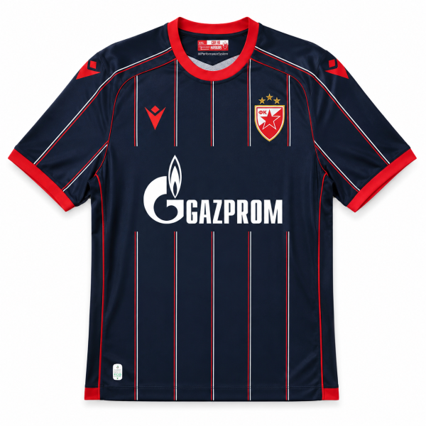 Kids FK Crvena zvezda Away Jersey 2026/27 – Macron