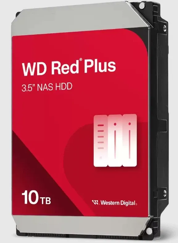 HDD WD 10TB WD100EFGX Red Plus NAS 7200RPM 512MB