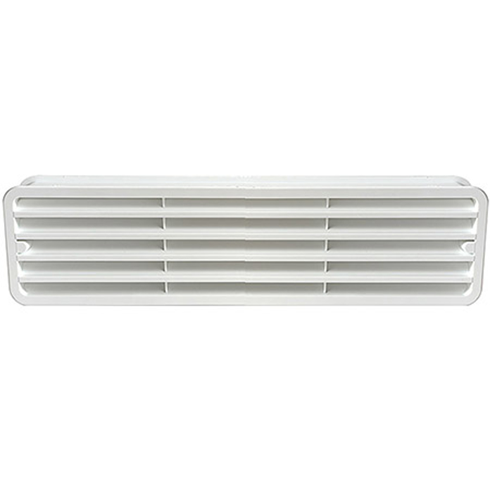 Ventilaciona rešetka za vrata bela 316x83 mm STY-221