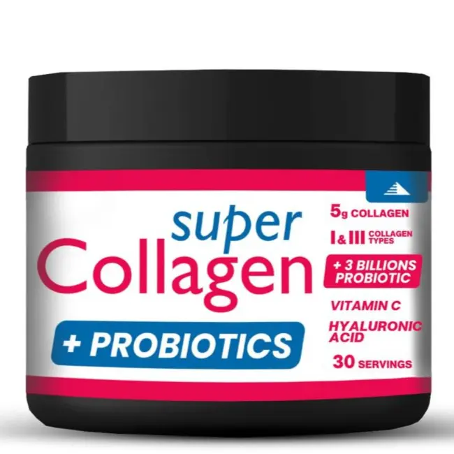 Super collagen + probiotics 200g/30serv - AMN