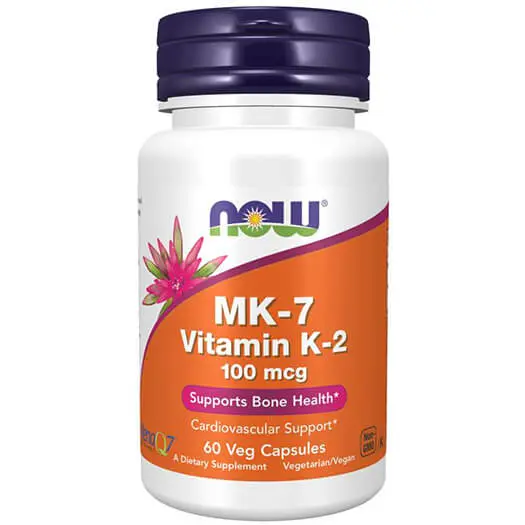 Vitamin K-2 MK-7 100mcg/60cap - NowFoods