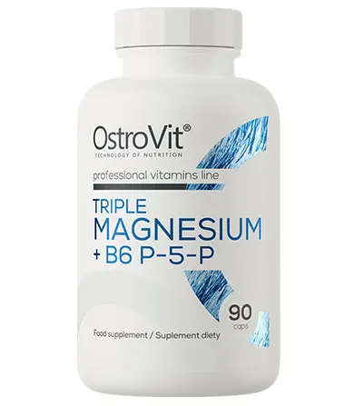Triple Magnesium + B6 90cap - OstroVit