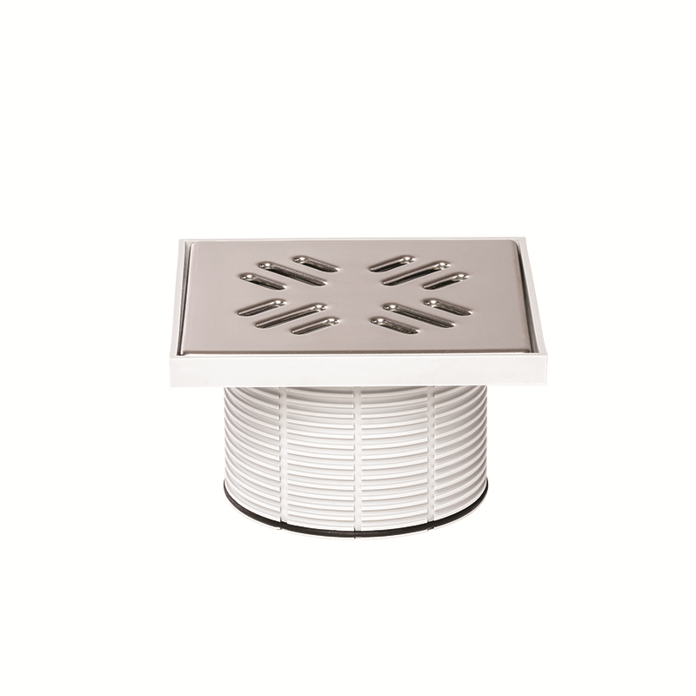 Podna rešetka regulator visine INOX STY-505 Ø110 mm