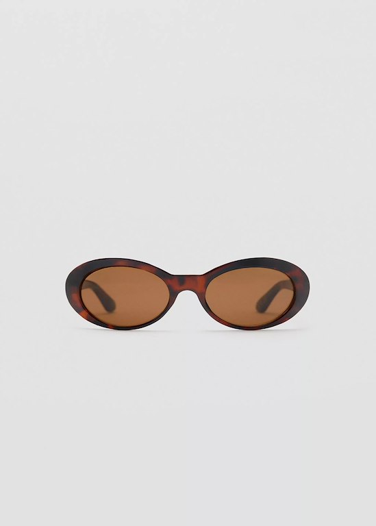 OVAL-FRAME SUNGLASSES