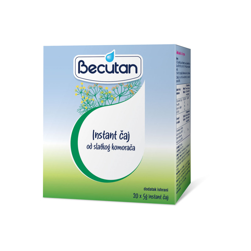 Becutan čaj od komorača i cveta kamilice 20x5g