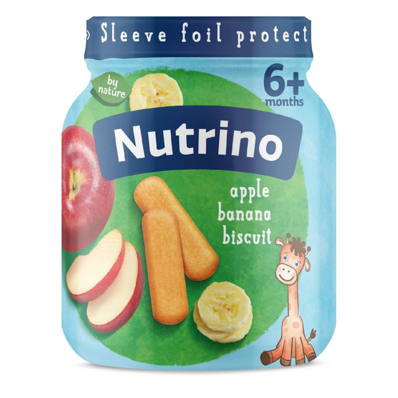 Nutrino kašica jabuka i banana sa keksom 125g
