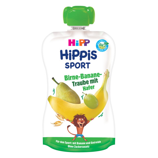 Hipp pouch kruška,grožđe, banana sa ovasom 120g