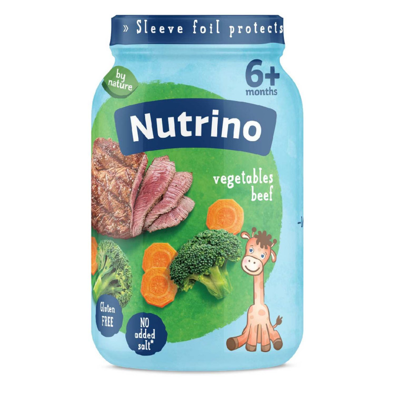 Nutrino kašica junetina i povrće sa pavlakom 190g