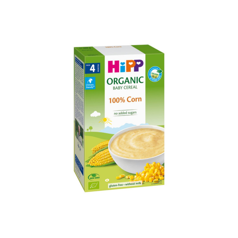 HIPP Organic instant kašica Kukuruz 200g 4M+