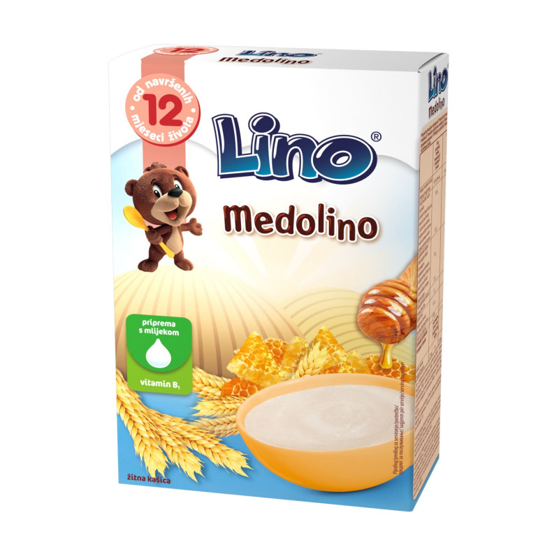 Lino bezmlečna instant kaša junior medolino 200g