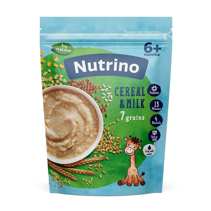 Nutrino mlečna instant kaša 7 žitarica 200g
