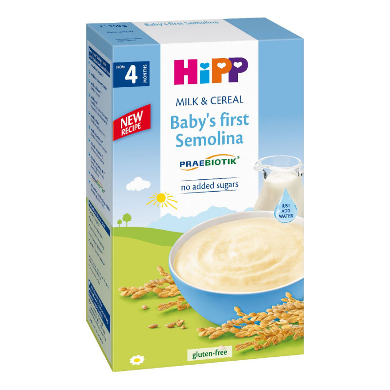 Hipp mlečna instant kaša bebin prvi griz 250g