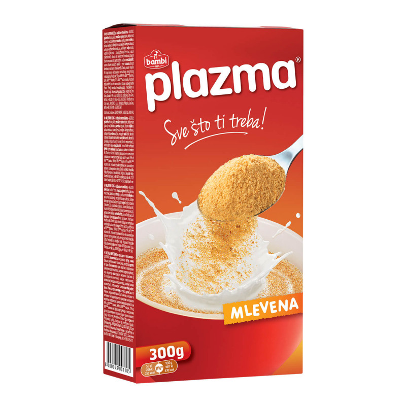 Plazma keks mleveni 300g