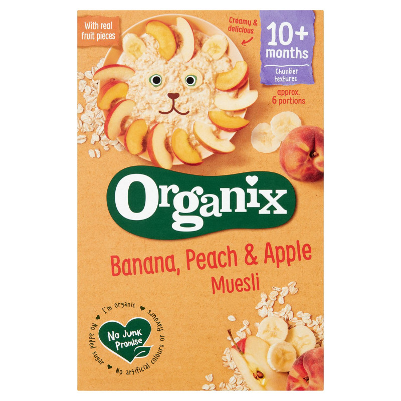 Organix integralni musli sa bana, bres i jab 200g