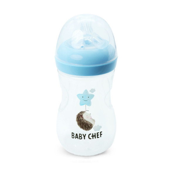 Baby Chef flašica plastična 240ml, plava