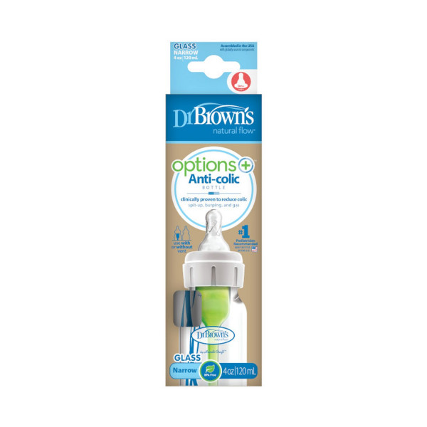 Dr.Browns staklena flašica standard options, 120ml