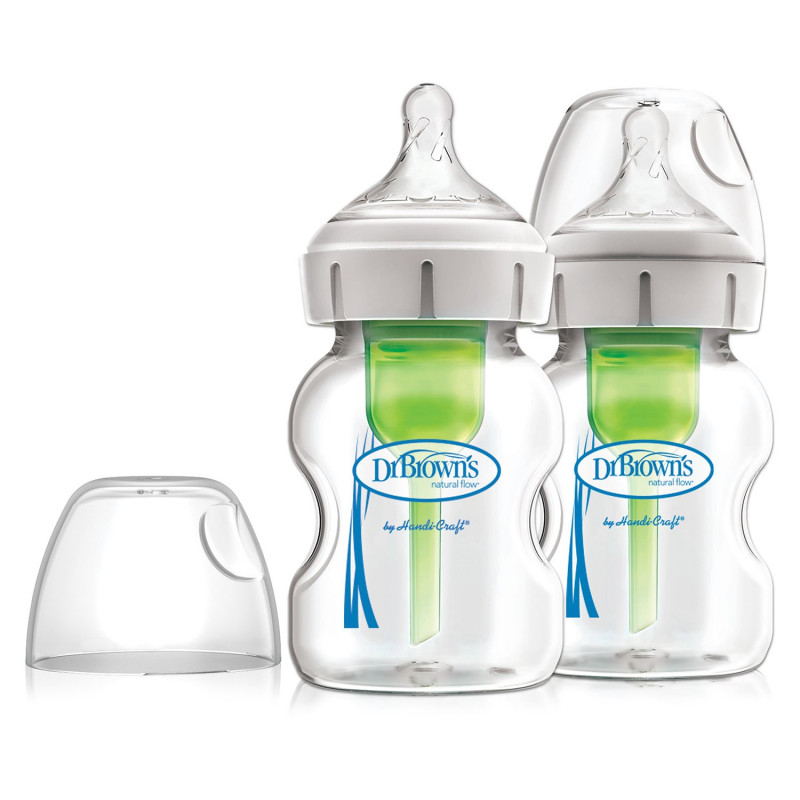 Staklena Flašica Option+ 150ml, 2kom