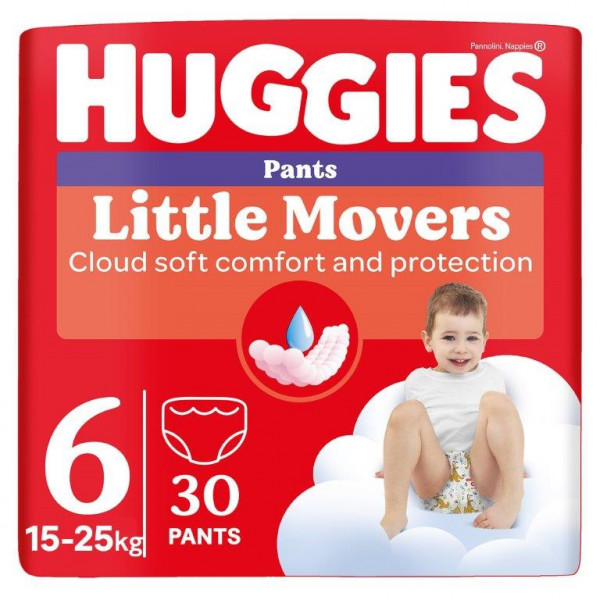 Huggies pelene pants jumbo 6 15-25kg 30kom
