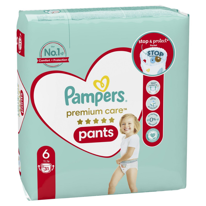 Pampers pants premium VP 6 extra large 15+kg 31kom