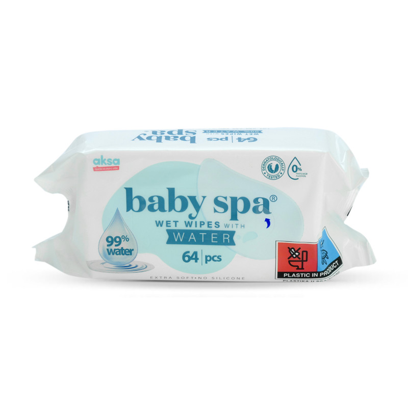 Baby Spa vlažne maramice 99%water 64kom
