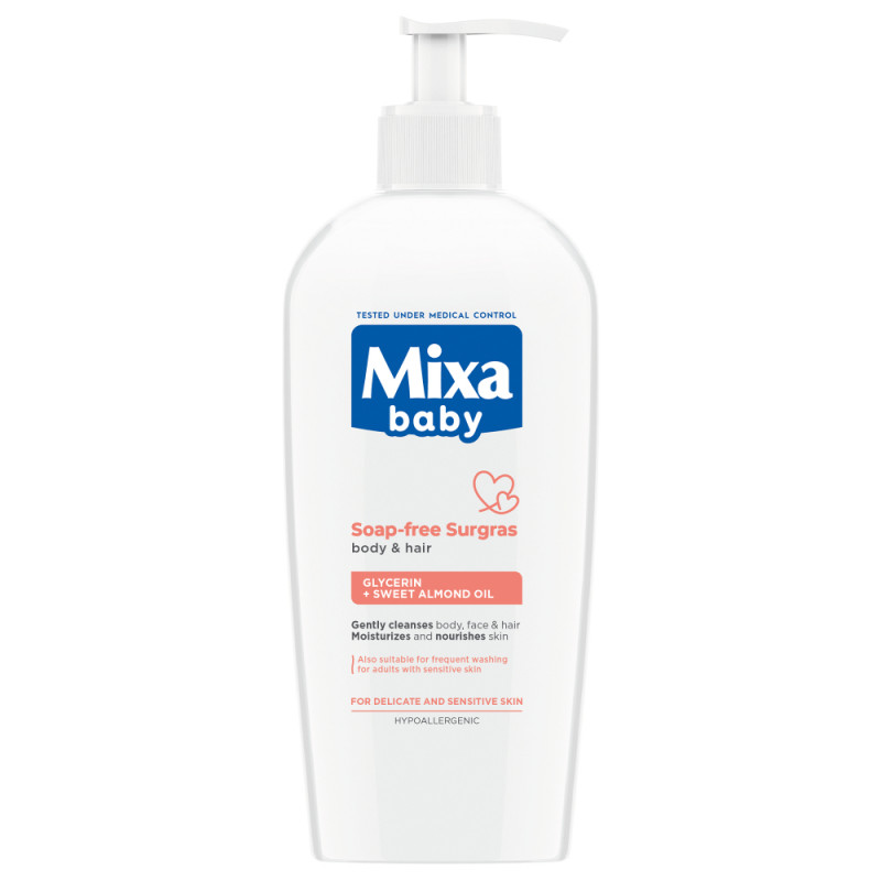 Mixa baby šampon i kupka bez sapuna 400ml