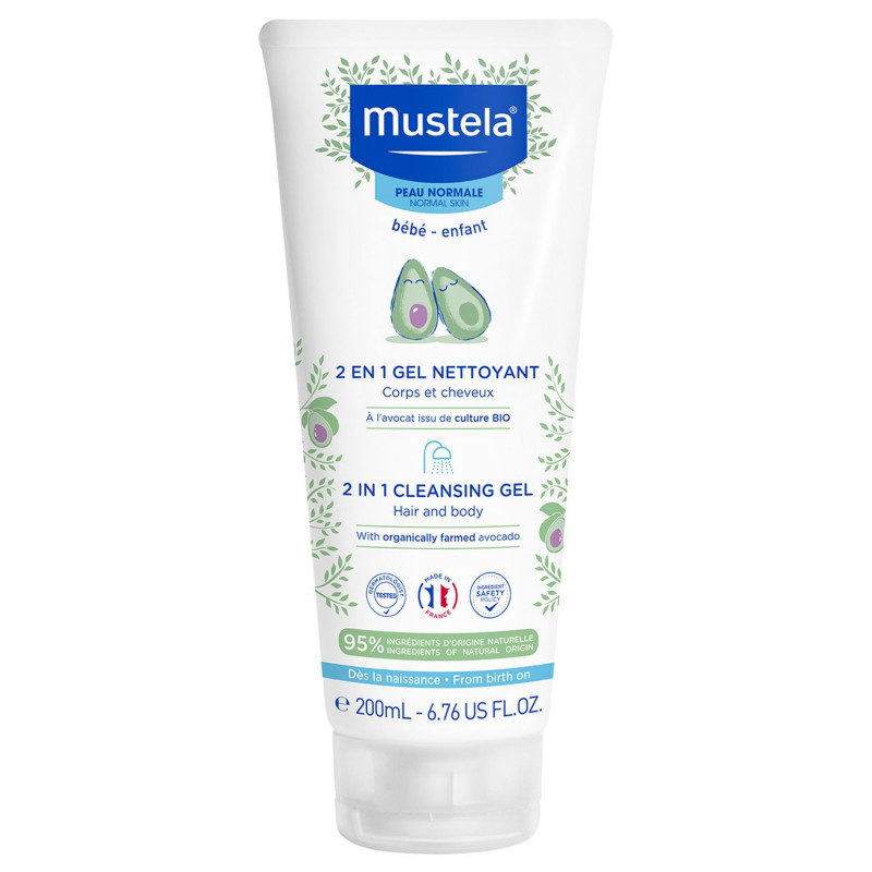 Musltela 2u1 šampon za pranje kose i tela 200ml