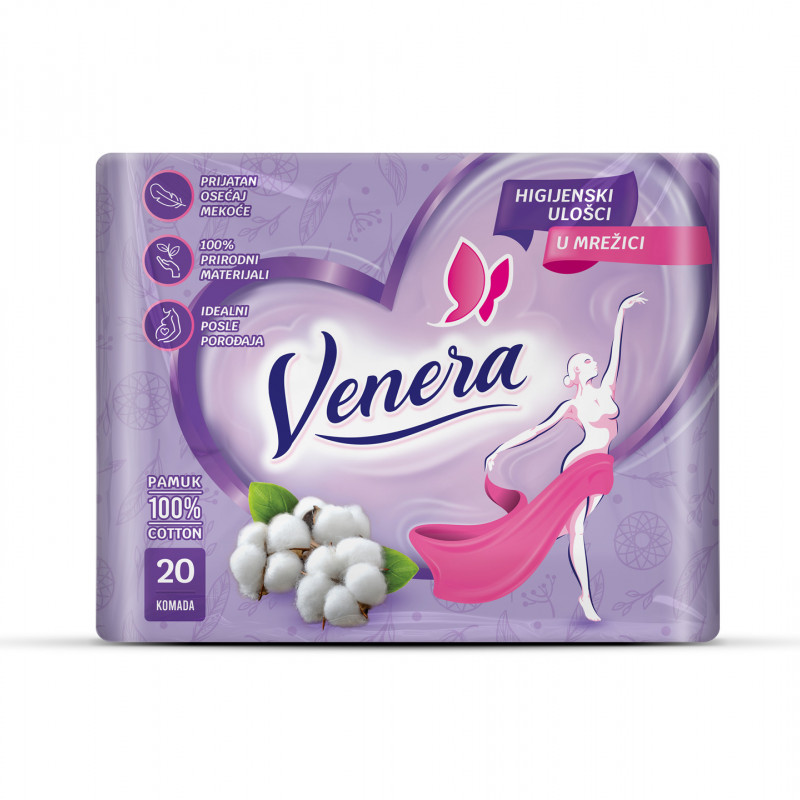Venera higijenski mrežasti ulošci 20 kom