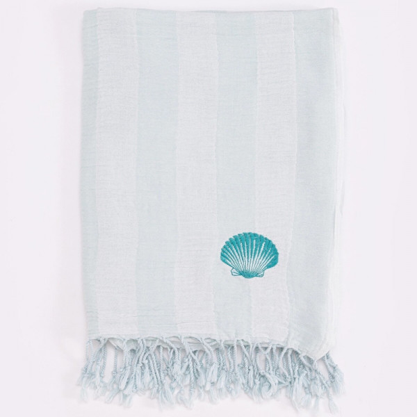 Stefan pareo muslin, mint