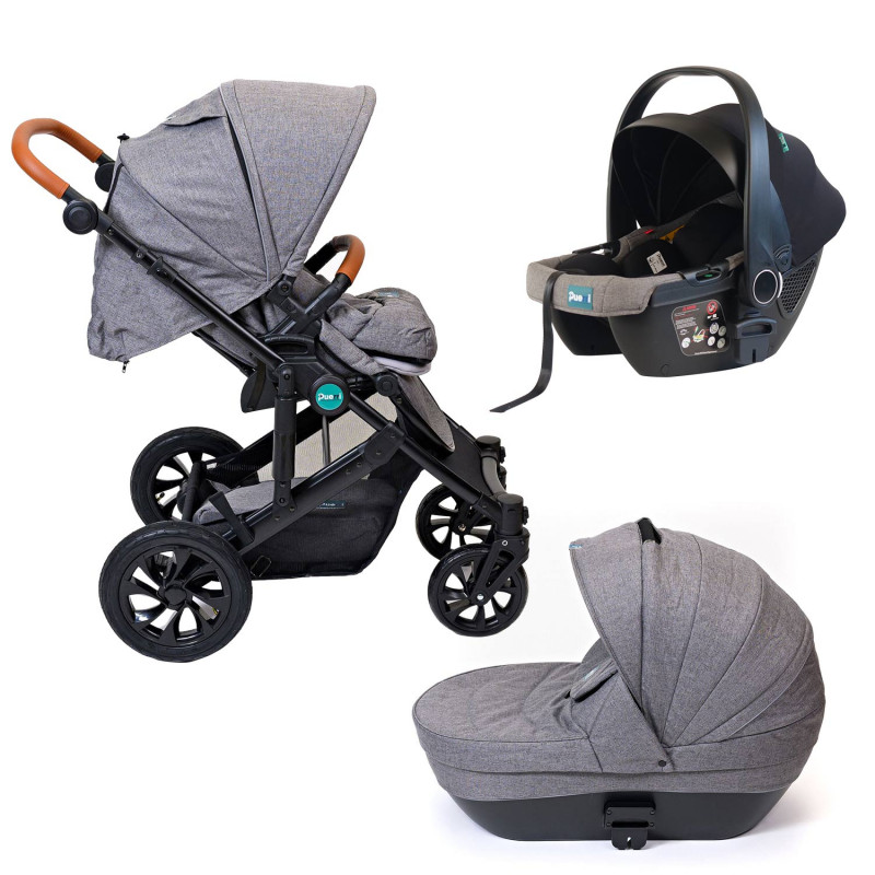 Puerri trio sistem Diamond, Dark Grey