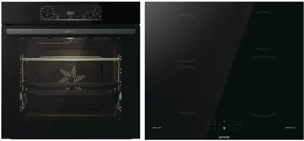 GORENJE BLACK INDUCTION SET 2