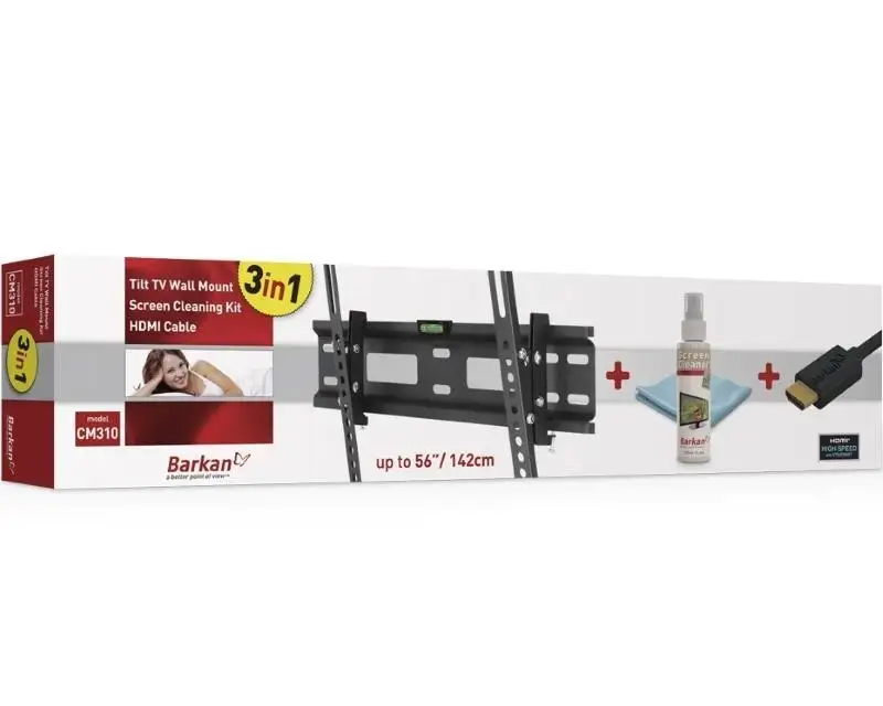 BARKAN CM310.B LCD TV zidni do 65+Cle+HDMI