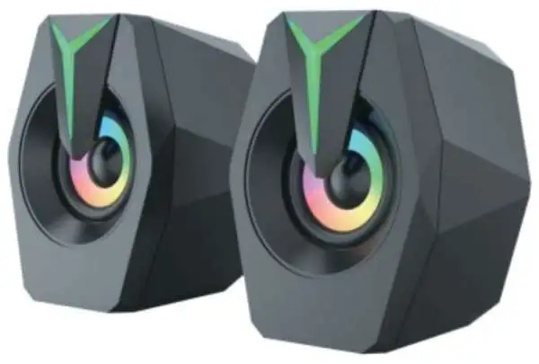 GEMBIRD PK-B26 LED, 2.0 inch, 6W RMS 2x3W black