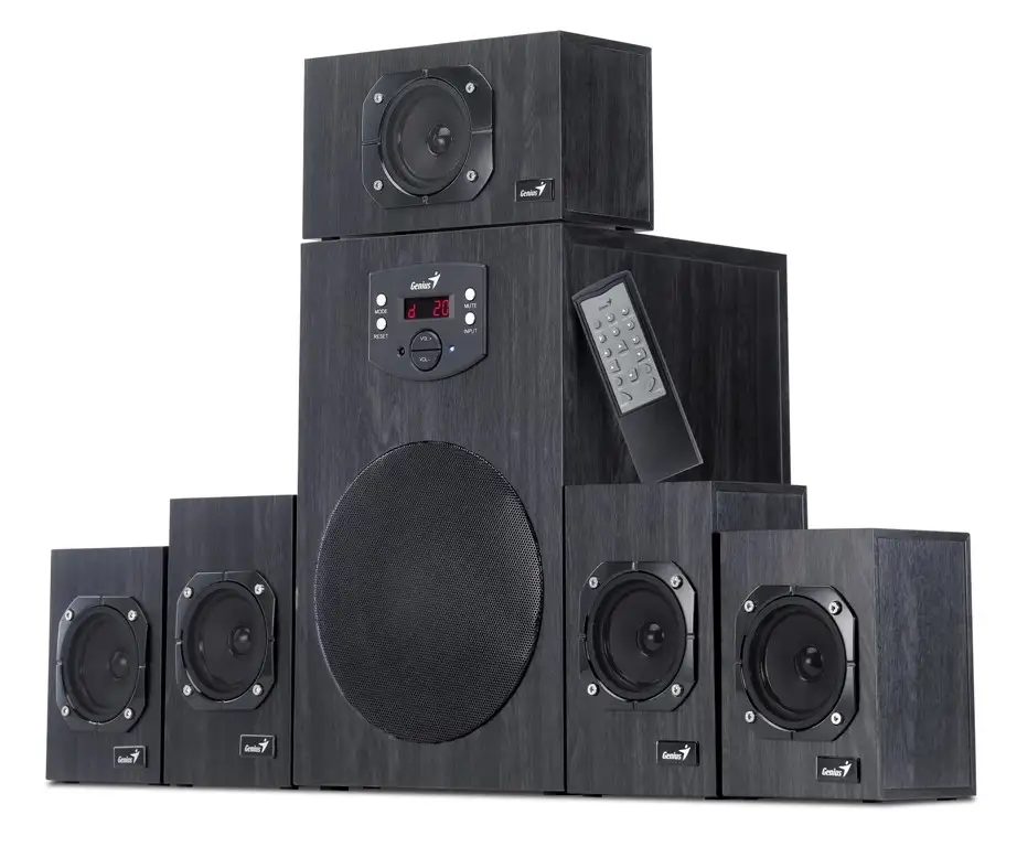 GENIUS SW-HF5.1 4500 5.1 Wood