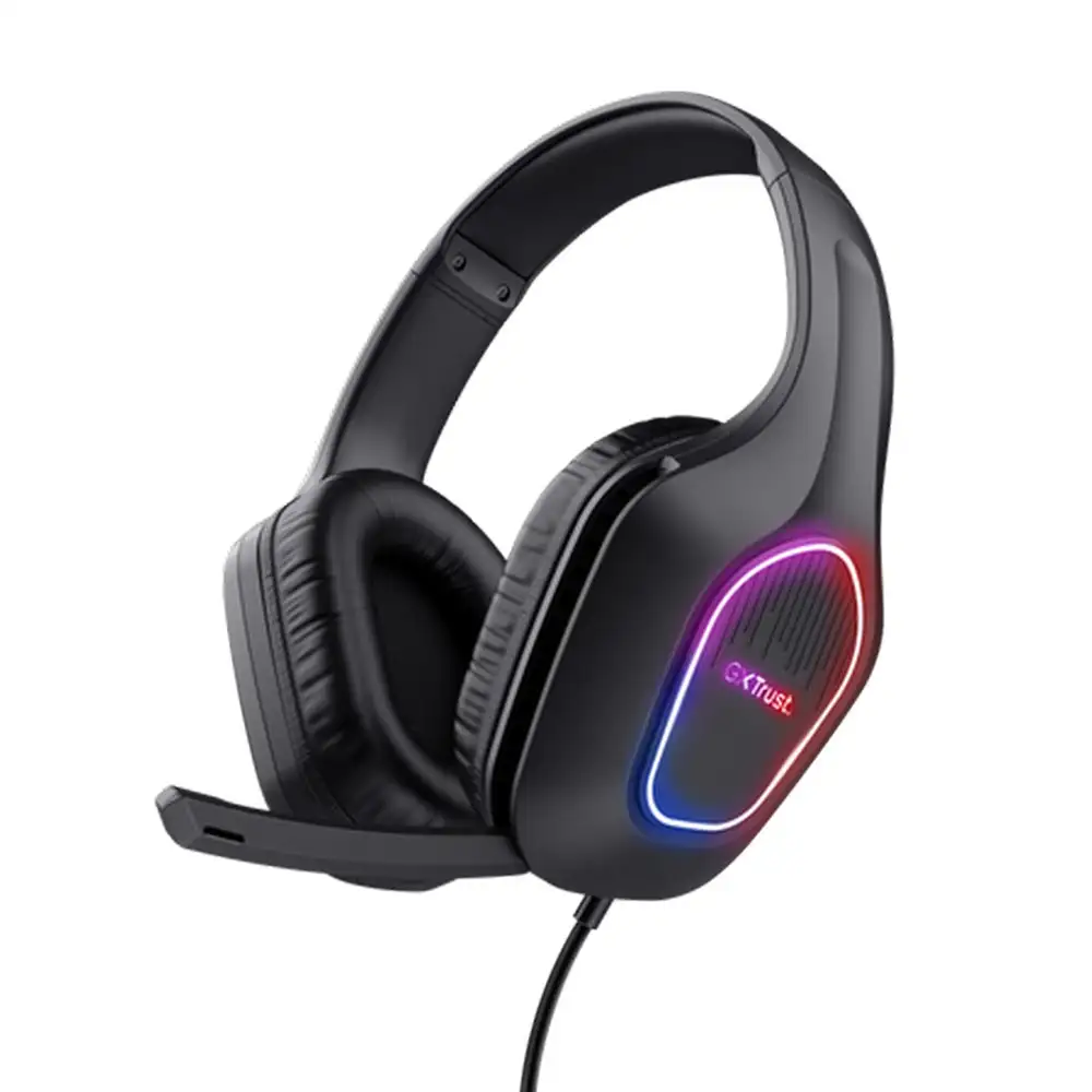 TRUST GXT416 ZIROX LED slusalice Black