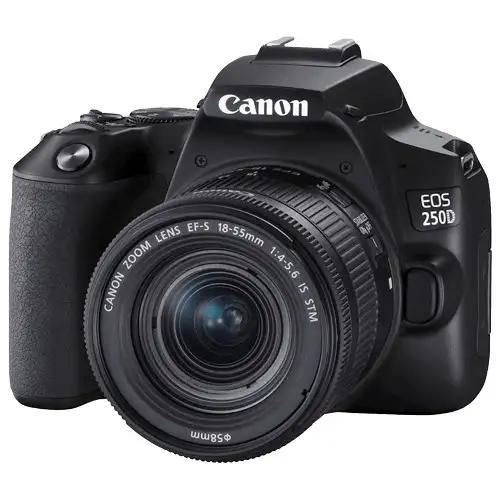 Canon EOS 250D+18-55mm (crni)