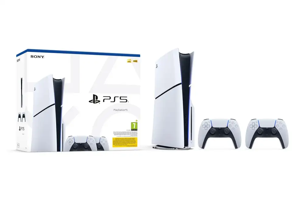 SONY PlayStation 5 slim + DualSense White
