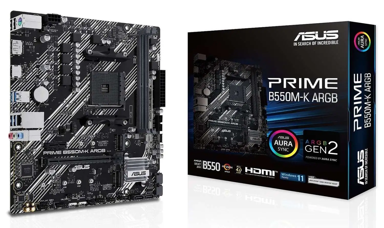 ASUS PRIME B550M-K ARGB