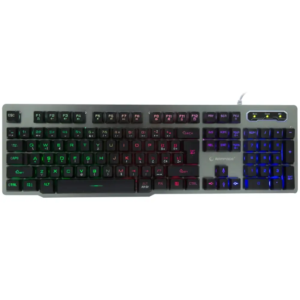 RAMPAGE KB-R78 GRAY/BLACK