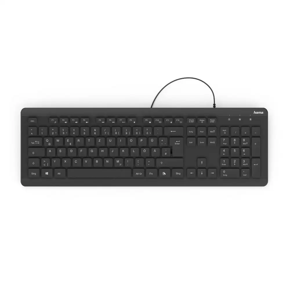 HAMA KC-600 vodootporna tastatura crna