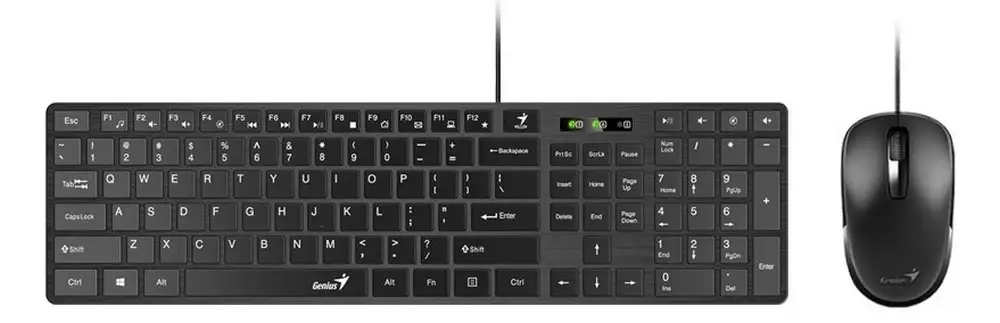 GENIUS KM-170 , USB, BLACK, SER