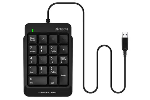 A4TECH A4-FK13P Fstyler Numericka tastatura USB Black